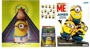 Despicable Me Minions 4 piece Gift Set - Jumbo Coloring Book, Ancient ...
