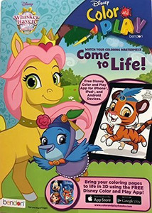 DISNEY Whisker Haven Color And Play Super Activity Coloring Book ...