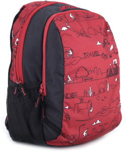Wildcraft Scoot LD Red 33 L Medium Backpack Red - Price in India | Flipkart.com