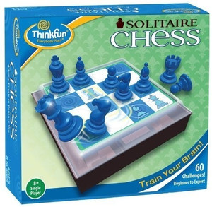ThinkFun Solitaire Chess Strategy & War Board Game - Solitaire Chess . shop for ThinkFun ...