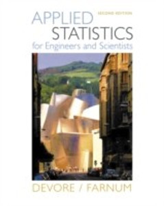 Applied Statistics for Engineers and Scientists 2nd Edition: Buy Applied Statistics for ...