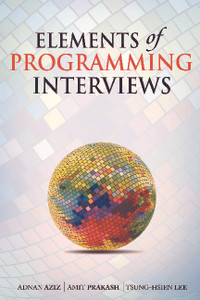 Elements Of Programming Interviews Buy Elements Of Programming