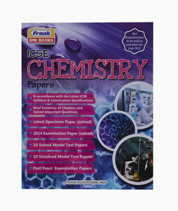 Frank EMU Books ICSE Chemistry Papers - Class - 10: Buy Frank EMU Books ICSE Chemistry Papers ...