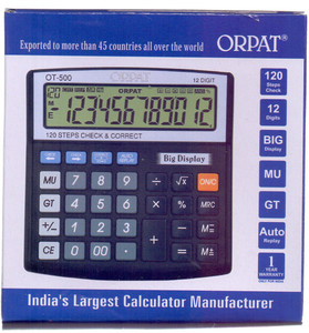 Flipkart.com | ORPAT OT-500 Check & Correct Calculator Basic Calculator - Basic