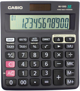 Flipkart.com | CASIO MJ 120Da MJ 120Da Basic Calculator - Basic