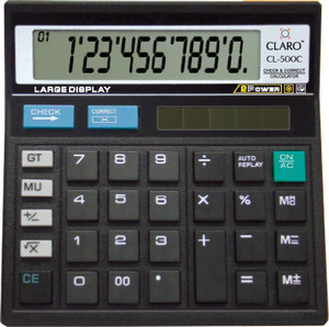 Flipkart.com | CLARO CL - 500C CL - 500C Basic Calculator - Basic