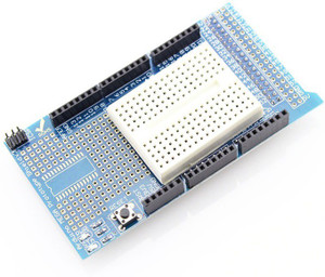 SunRobotics Arduino Mega Protoshield With Mini Breadboard Micro