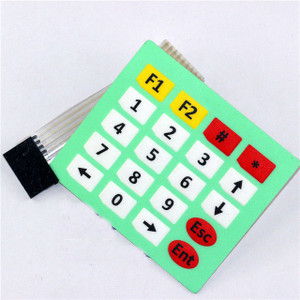 Robomart 4x5 Matrix Array 20 Key Membrane Switch Keypad For Arduino Educational Electronic Hobby ...