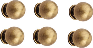 Hobknobs Ball Antique Brass Wardrobe Kitchen Pull Handle Knob Brass Cabinet/Draw Knob Price in ...