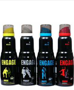 Engage Rush, Mate, Urge, Frost Perfume Body Spray - For Men - Price in India, Buy Engage Rush ...