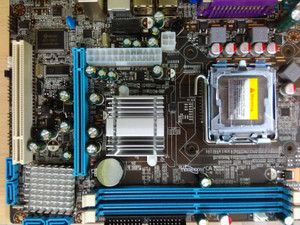 Tech-Com TTPL-MB-945 LGA 775Socket Micro-ATX Intel G45 Express Chipset DDR2 Motherboard for ...