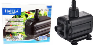 Hailea HX-6550 Super Silent Inside/Outside Water Double Use Immersible Pump | Power: 175W | F ...