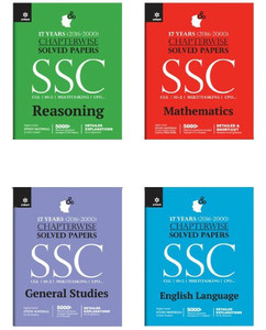 SSC Chapterwise Solved Papers General Studies, English Language, Reasoning, Mathematics: Buy SSC ...