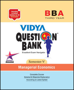 BBA Question Bank Managerial Economics Semester-V: Buy BBA Question Bank Managerial Economics ...