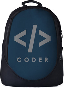 The Souled Store Coder Backpack 30 L Laptop Backpack Black - Price in India | Flipkart.com