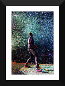 Chris Martin Coldplay Collection Art Prints With Frame Paper Print ...