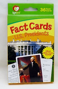 APPLE U.S. Presidents Flash Cards Flashcards History Facts Trivia 36 ...