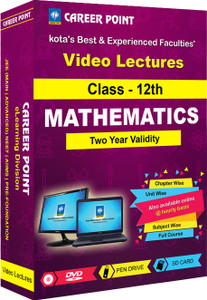Career Point Kota JEE (Main/Advance) Video Lectures Maths for Class-12 (2 Years) By Career Point ...