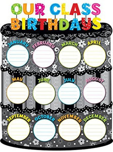 Creative Teaching Press Our Class Birthdays Poster Chart (0962) - Our ...