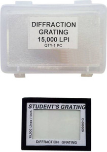 BEXCO Diffraction Student Grating Educational 15000 Lines Per Inch. Price in India - Buy BEXCO ...