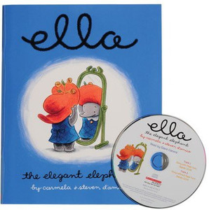 Generic Ella The Elegant Elephant - Read Along Library Book And Cd ...
