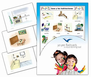 Generic Tarjetas De Vocabulario - House And Rooms Flashcards In Spanish ...