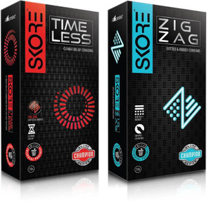 SKORE Condoms(Timeless, Zigzag) Condom Price in India - Buy SKORE Condoms(Timeless, Zigzag ...
