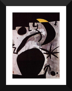 Woman And Birds In The Night - "Joan Miro Paintings Collection ...