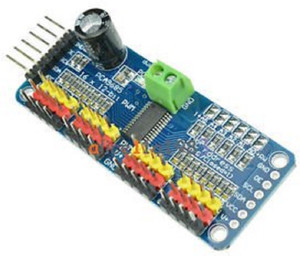 Robocraze Pca9685 16 Channel 12Bit Pwm Servo Motor Driver I2C Module