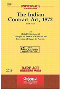 The Indian Contract Act, 1872: Buy The Indian Contract Act, 1872 by Universal Law Publishing at ...
