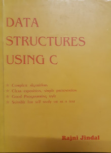 Data Structures Using C With Complete Algorithms Rajni Jindal: Buy Data Structures Using C With ...