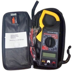 BALRAMA Clamp Meter DT-266 Digital Clamp Multimeter DT266 For AC DC Electricity Ampere ...
