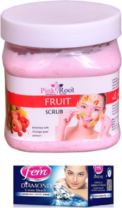 Fem Diamond Bleach, Pink Root Fruit Scrub 500ml Price in India - Buy Fem Diamond Bleach, Pink ...