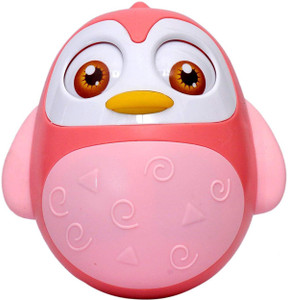 TOYSHINE Push and Shake Wobbling Roly Poly Tumbler Doll, Bell Sounds { PINK } Rattle Price in ...