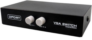 PAC TV-out Cable 2 PORT VGA SWITCH to Connect Two CPU to One Display - PAC : Flipkart.com