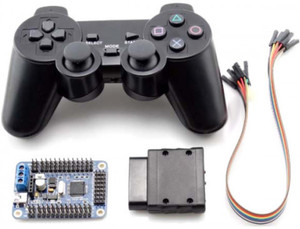 KitsGuru 32 Channel Servo Control Board and Robot PS2 Controller and Receiver Handle for Robot ...