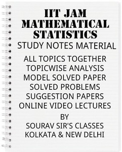 Mathematical Statistics For Iit Jam Complete Study Matrial With Topic ...