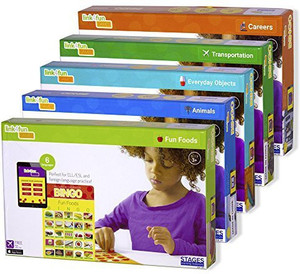 Stages Learning Materials Link4Fun Real Photo Bingo 5-Game Set For ...