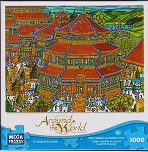 Mega Puzzles Around the World Series 1000-piece Jigsaw Puzzle "CHINA ...