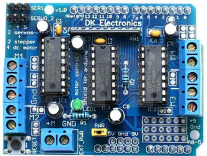 SunRobotics L293D Motor Driver Shield for Arduino Electronic Components Electronic Hobby Kit ...
