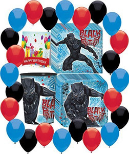 Combined Brands Black Panther Party Supplies Birthday Pack Bundle ...