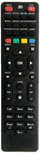LipiWorld NXT Digital-1 Remote Control Compatible for Recording NXT Digital Set Top Box Remote ...