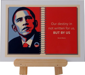 Barack Obama Motivational Quote Poster - Latex vinyl print mounted on ...