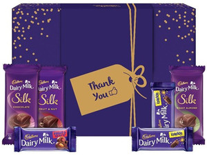 Cadbury Assorted Chocolate Thank You Special Gift Pack- 278g Bars Price in India - Buy Cadbury ...