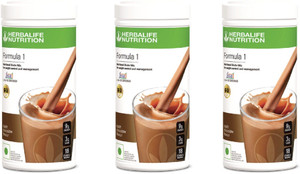 Herbalife Nutrition Chocolate Shake 500 g Pack of 3 Protein Blends ...