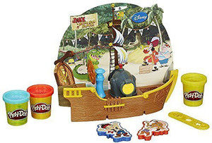 PLAY-DOH Play-Doh Pirate Ship Featuring Disney's Jake and the Never ...