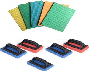 ASHIRWAD Cellulose Wipe Sheets and Jet Scrub combo Sponge Wipe Price in India - Buy ASHIRWAD ...