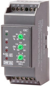 GIC Micon 225 Star Delta Timer 24-240VAC/DC,3-120s 2NO (Cat No: 2ASDT0.) Programmable Electronic ...