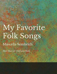 My Favorite Folk Songs - Sheet Music for Voice and Piano: Buy My ...