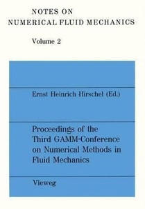 Proceedings of the Third GAMM - Conference on Numerical Methods in Fluid Mechanics: Buy ...